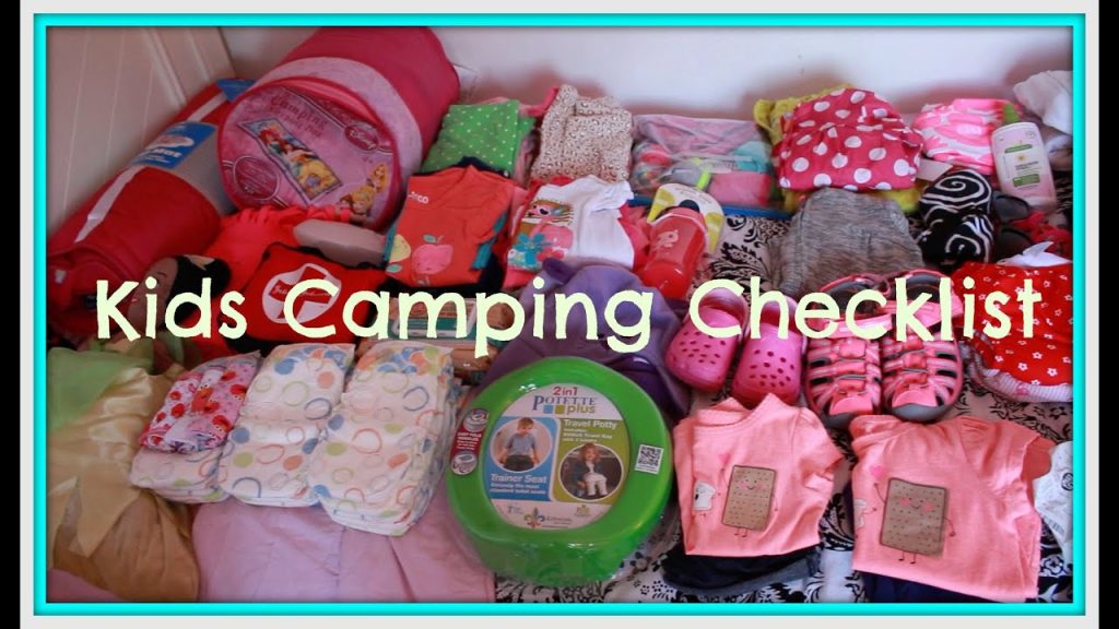 Kids Camping Checklist! – Campings blog+necessary shop